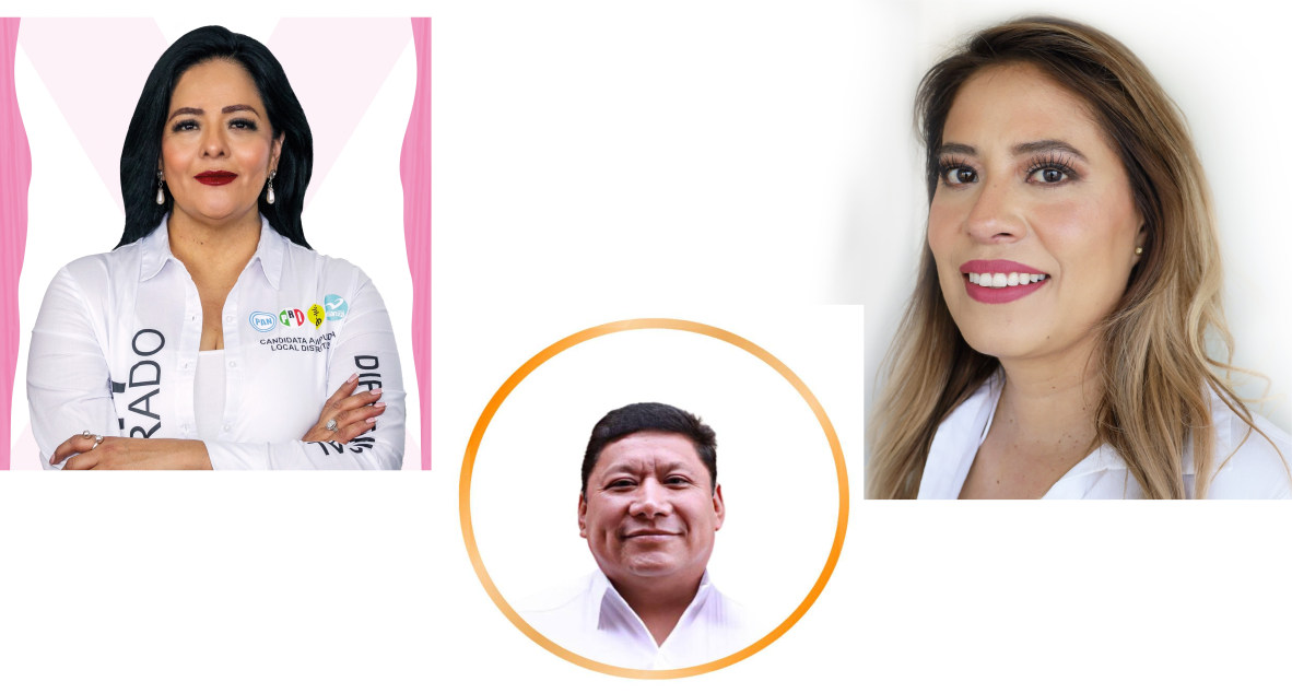 Candidatos a Diputado Local por el Distrito 23 Texcoco. Elecciones 2024 ...